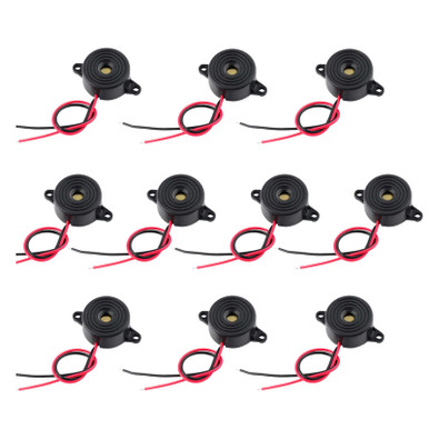 Geekstory 10PCS SFM-20B Active Buzzer 95dB High Decibel Electric Piezo ...
