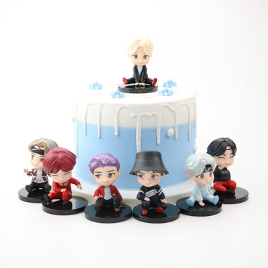 7PCS cake toppers Characters set of Action Figure Toys Cake Toppers for ...