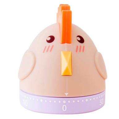 LIFKOME Cute Kitchen Timer Chicken Mechanical Timer for Kids 60-Minute ...