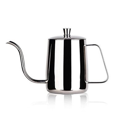 YOLIFE Small Pour Over Coffee Gooseneck Kettle, Stainless Steel Kettle ...