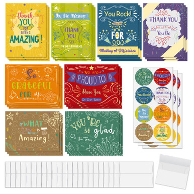 Woanger 24 Set Employee Appreciation Encouragement Cards You Rock Cards ...