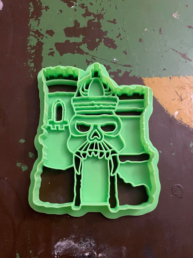 3D Printed Cookie Cutter Inspired by Masters of the Universe Castle ...