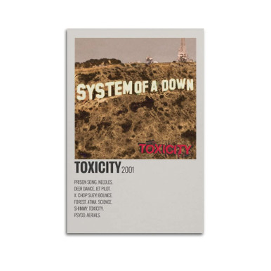 ChezMax System of A Down Toxicity Album Cover Poster Poster Decorative ...