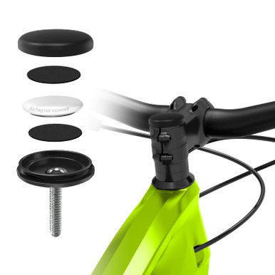 EFEALL AirTag Bike Mount for Air Tag, Anti-Theft AirTag Bicycle Mount ...