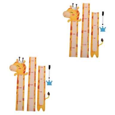 Holibanna 2 Sets Height Stickers Printable Height Ruler DIY Height ...