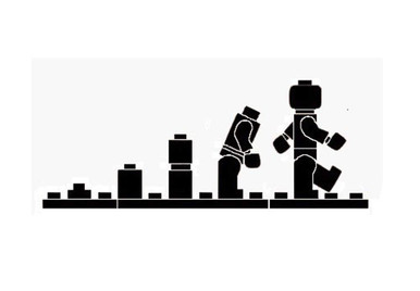 Lego Man Evolution Vinyl Wall Decal Boy Bedroom Decor Girls Room ...