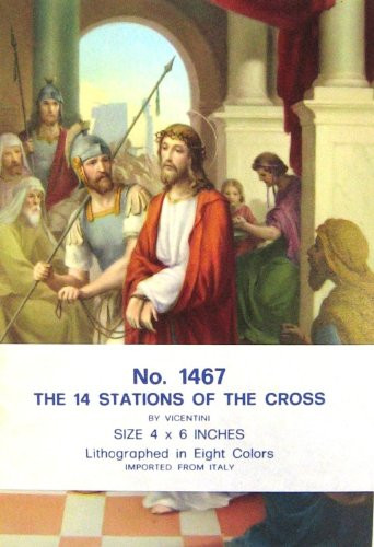 The 14 Stations of the Cross Poster Set (14 - 4 x 6 cards) - Warehousesoverstock