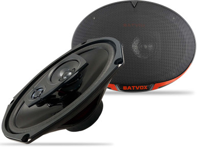 BATVOX CS691 200 Watts 6X9 Inch 3 Ways 4 Ohm Impedance and Piezo ...