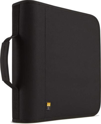 Case Logic BNB208 CD/DVD Expandable Binder, Holds 208 Discs, Black ...