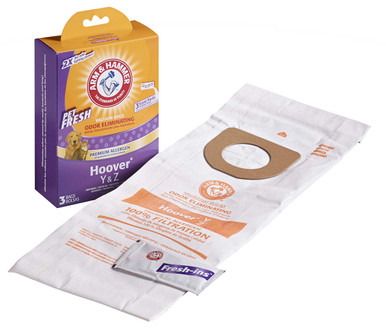 Arm & Hammer Hoover Type Y&Z Pet Fresh Premium Paper Bag ...