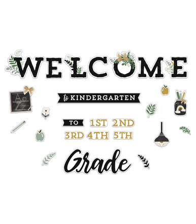 Carson Dellosa 41 Pc. Farmhouse Welcome Bulletin Board Set, Modern ...