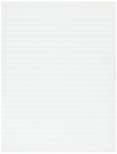School Smart Composition Paper, No Margin, 8 x 10-1/2 Inches, White ...