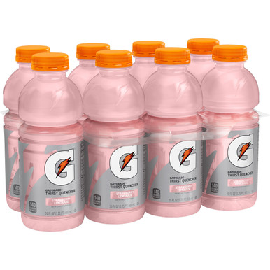 Gatorade Series 02 Perform Strawberry Lemonade, 20 oz 8 pack ...