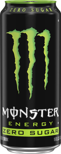 Monster Energy Zero Sugar, Low Calorie Energy Drink, 16 Ounce ...