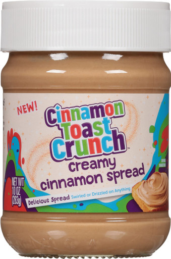 Cinnamon Toast Crunch Creamy Cinnamon Spread, 10 Ounce ...