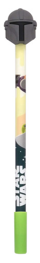 Star Wars Mandalorian 3D Topper Pen - Warehousesoverstock