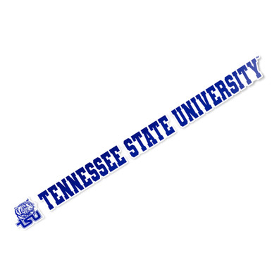 Tennessee State University TSU Tigers Name Logo Vinyl Decal Laptop ...