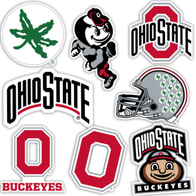 Desert Cactus The Ohio State University Sticker OSU Buckeyes Stickers ...