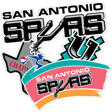 San Antonio Spurs Sticker NBA Officially Licensed Vinyl Decal Laptop ...