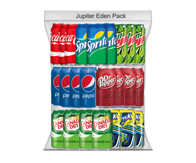 Jupiter Eden Soda Variety Bundle | Multi Flavor Soft Drink Pack ...