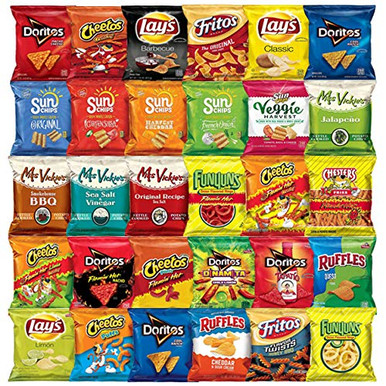LUV Box - America's favorite Chips Variety (Big Grab), Assortment of ...