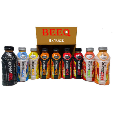 BEEQ Sports Drink Sports Beverage, Multi-Flavor Variety Sampler Pack ...