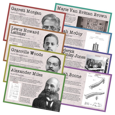 Quarterhouse Black Inventors Poster Set, STEM and History Classroom ...