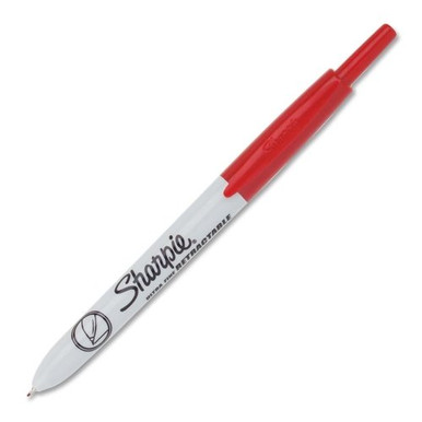Sharpie Retractable Permanent Marker - Ultra Fine Marker Point Type ...