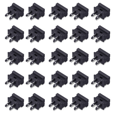 25 Pieces SPT-1 Male Vampire Plug Gilbert Plug Zip Plug Slip On Plug ...