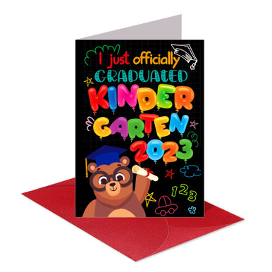 D4DREAM Kindergarten Graduation Greeting Card 2023 Kindergarten ...