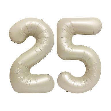 ESHILP 40 Inch Number Balloon Foil Balloon Number 25 Jumbo Giant ...