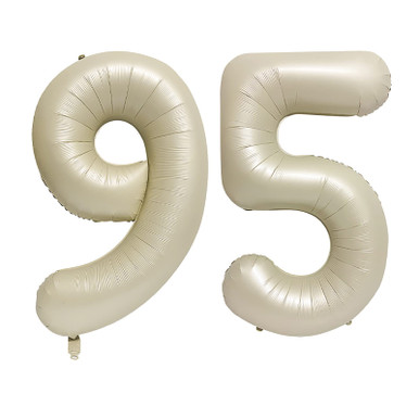 ESHILP 40 Inch Number Balloon Foil Balloon Number 95 Jumbo Giant ...