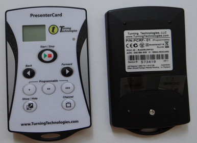 PresenterCard PCRF-01 for Turning Point RF ResponseCard Classroom ...