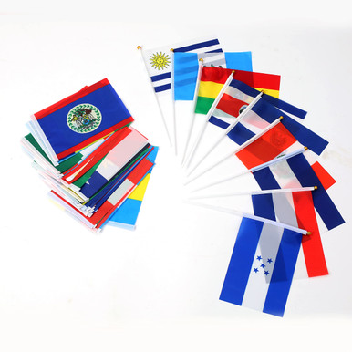 36 Pack North and South America Country Flags, Small Flags of the World ...