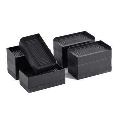 LUCKYQTQH Bed Risers Adjustable Furniture Risers Heavy Duty?Bed Risers ...