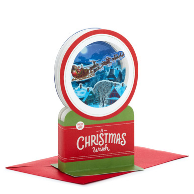 Hallmark Paper Wonder Musical Pop Up Christmas Card (Snow Globe, Night ...