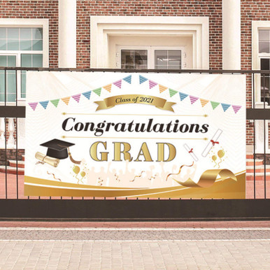 2021 Graduation Background Banner, Graduation Banner Party Curtain ...