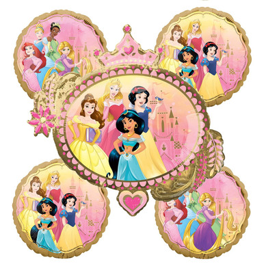 Princess Party Balloon Decor - Set Of 5 Once Upon A Time Princess ...