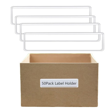 Shelf Label Holders Adhesive Shelf Tag Clear Label Holder Price Tag for ...