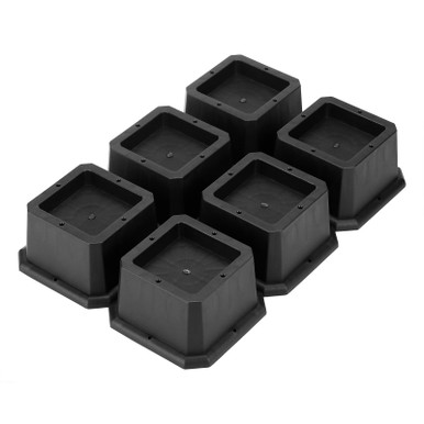 Tocawe Furniture Risers 2 Inch Bed Risers Heavy Duty Adjustable Dorm ...