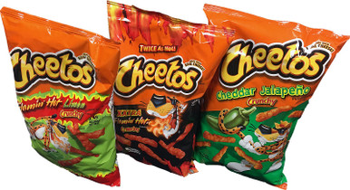New! Cheetos Hot Sanck Combo (1) Xxtra Flamin' Hot (2) Crunchy Flamin ...