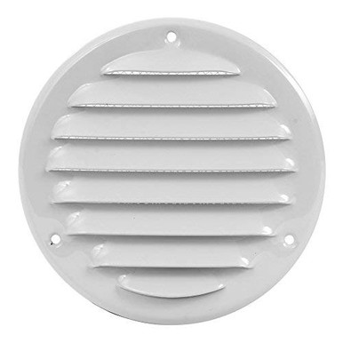4'' Inch Round Soffit Vent - Air Vent Louver - Grille Cover - Built-in ...
