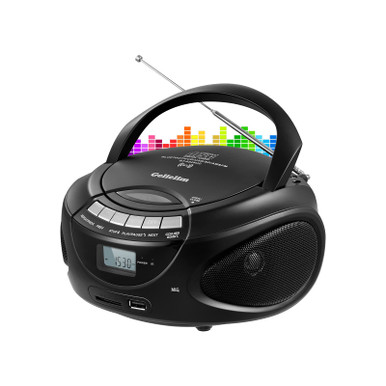 Gelielim CD Player Boombox, Portable CD Player with Bluetooth, AM FM ...