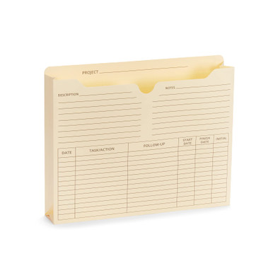 Blue Summit Supplies 50 Project File Folders, Reinforced Straight Cut ...