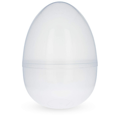 Giant Transparent Jumbo Size Clear Plastic Easter Egg 10 Inches ...