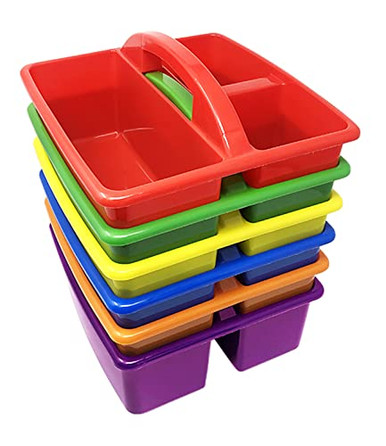 Podlzy Caddy Organizer for School Supplies - Pack of 6 Caddy Organizer ...