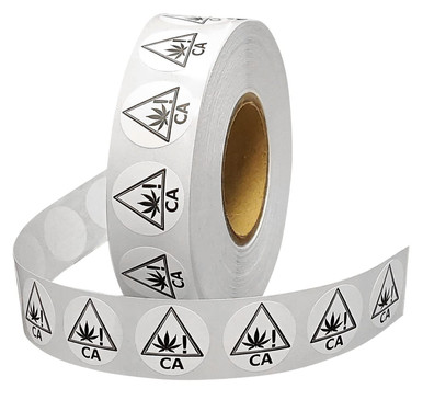 Kovot RX Medical 3000 Pieces California Warning Labels Stickers Black ...