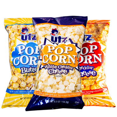 Utz Popcorn Lovers Variety Pack - Butter Popcorn (1, 6.5oz bag ...