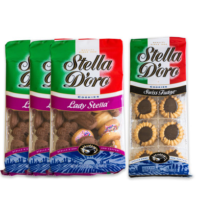 Stella D'oro Lady Stella Cookies (3, 10oz packs) - Variety Pack - Swiss ...