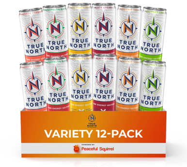 True North, Pure Energy Seltzer, Variety 12-Pack, 6 Flavors, 2 of Each ...